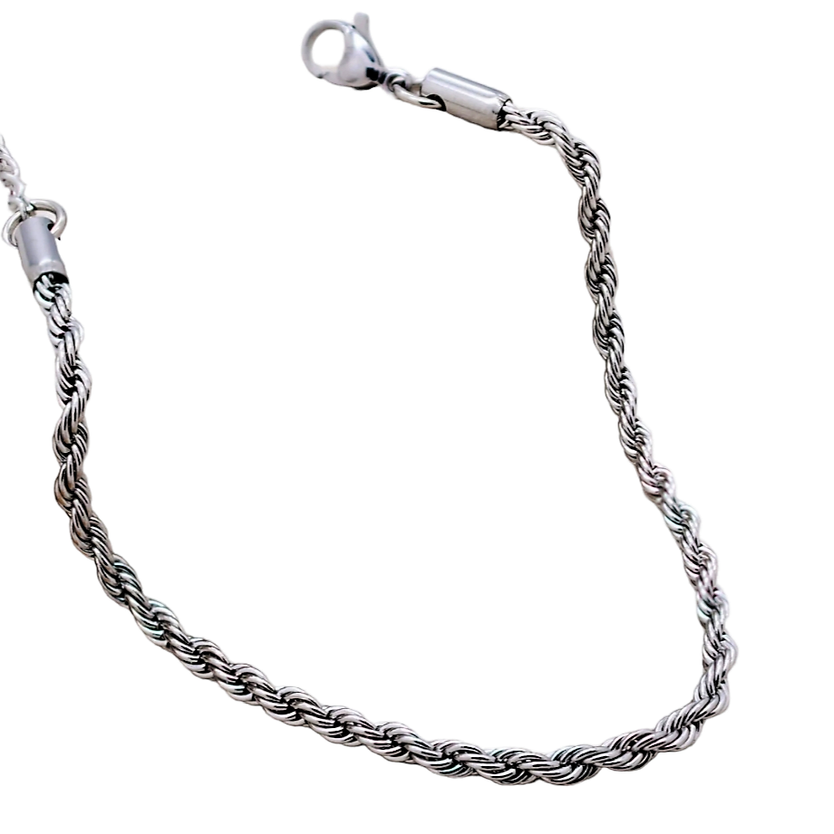 Ατσάλινη αλυσίδα για το χέρι στριφτή – Aikaterina The Jeweller
